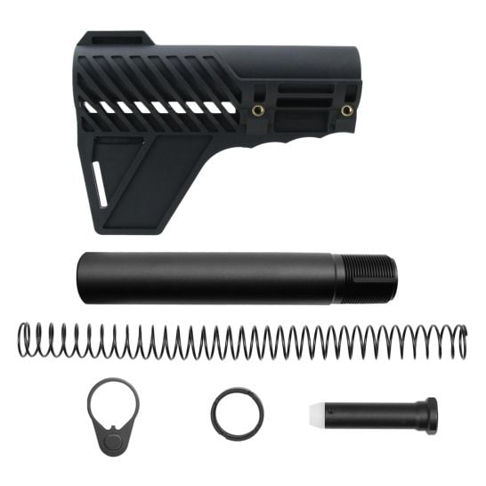 TacFire 6-Position Pistol Stabilizing Brace w/Tube Black | Palmetto ...