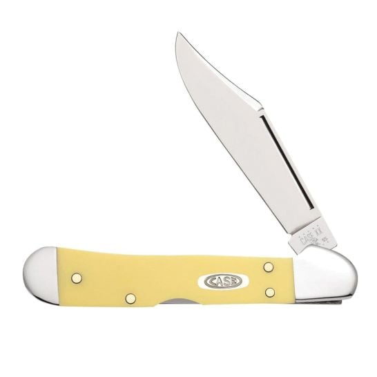 Case Mini CopperLock Folding Knife, Yellow | Palmetto State Armory