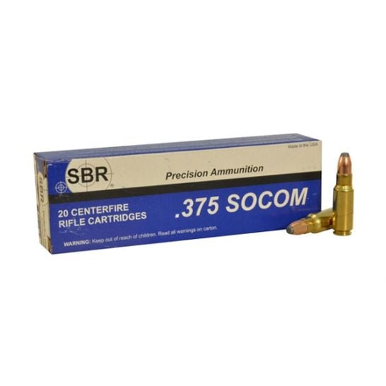 SBR .375 SOCOM 200 gr Sierra Prohunter FP 20 Rounds Ammunition - SL3751 ...