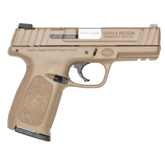 Smith & Wesson SD9 VE 9mm 4" High-Capacity Pistol 16rds, Flat Dark ...