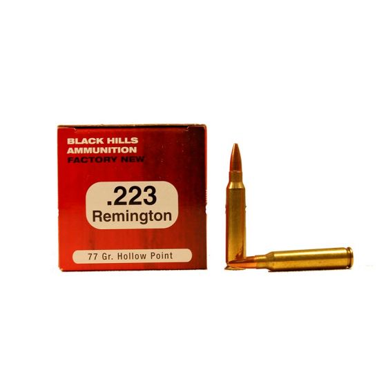 Black Hills 223 Ammo 77gr Sierra Match King HP 50rds | Palmetto State ...
