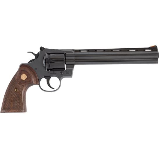 Colt Python 8" 357Mag 6rd Revolver, Blued - PYTHON-BP8WTS | Palmetto ...