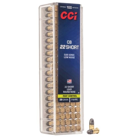 CCI .22 CB Short 29gr LRN Ammunition 100rds- - -0026 | Palmetto State ...