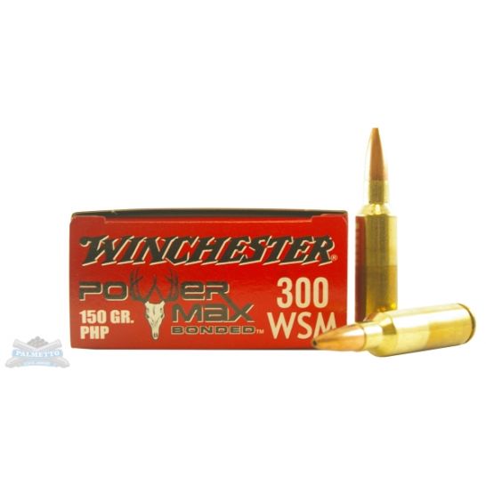 Winchester 300 WSM 150gr PowerMax Bonded Ammunition 20rds - X300SBP ...