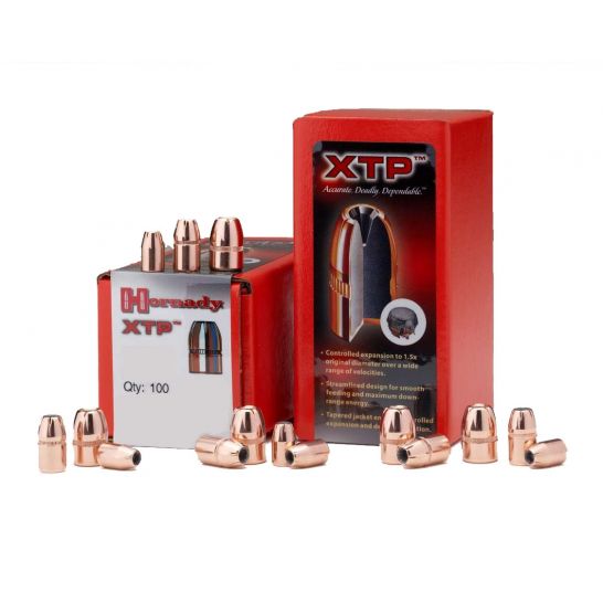 Hornady 30 Cal (.309) XTP JHP Bullets - 90gr - 100ct - 31000 | Palmetto ...