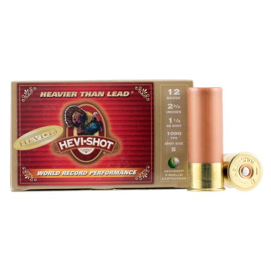 Hevi-Shot 12ga 2.75" 1-1/2oz #5 Hevi-13 Shotshell Ammunition 5rds ...