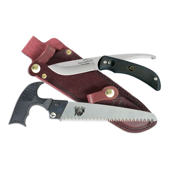 Outdoor Edge SwingBlaze Skinning Knife & Saw Set, Blaze-Orange - SZP-1C ...