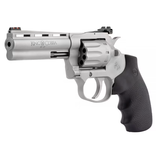 Colt King Cobra Target .22LR 4.25" 10rd Revolver, Matte Stainless ...