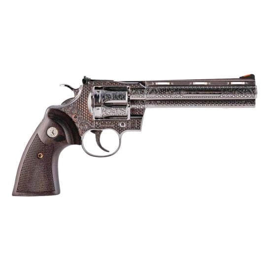 Colt Python Special Edition Engraved .357 Magnum/.38 Special Revolver 6 ...
