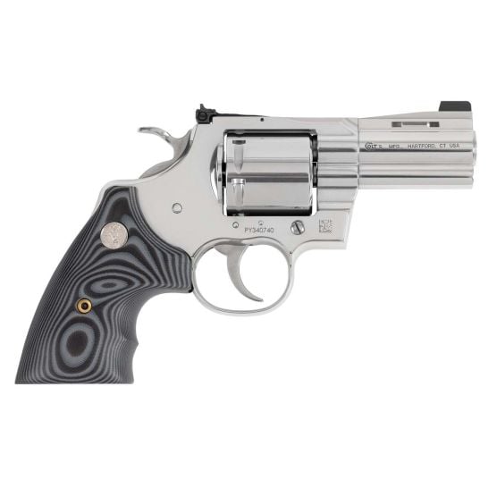 Colt Python Combat Elite .357 Magnum Revolver 3" 6rds, Stainless ...