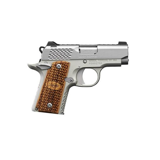 Kimber Pistol Micro Raptor .380 ACP Pistol, Stainless Finish - 3300084 ...