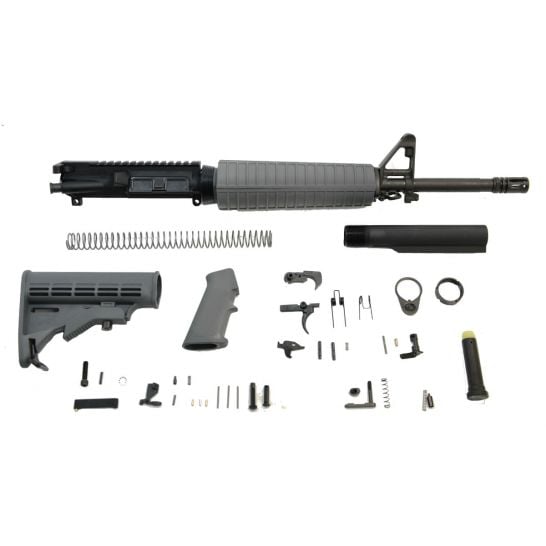PSA 16" Mid-Length 5.56 NATO 1/7 Phosphate Classic Rifle Kit, Gray ...