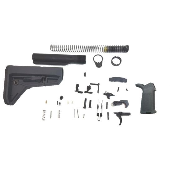 PSA MOE Lower Build Kit With SL Stock, Gray | Palmetto State Armory
