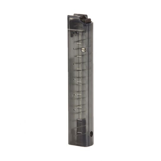 B&T 9mm 30rd Polymer Magazine for MP9/TP9/APC9/GHM9, Translucent ...