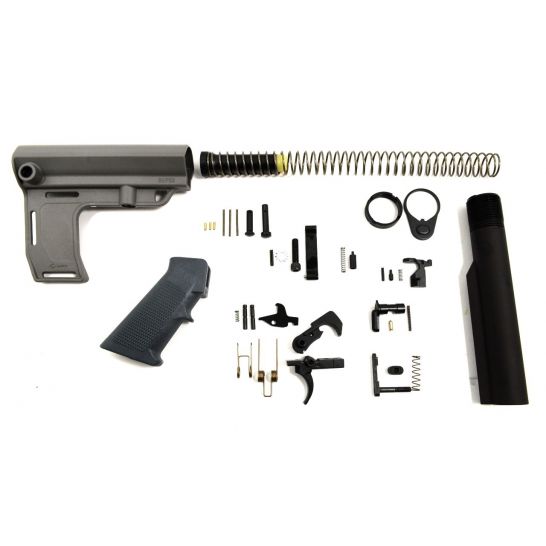 PSA Classic MFT Battlelink Pistol Lower Build Kit, Gray | Palmetto ...