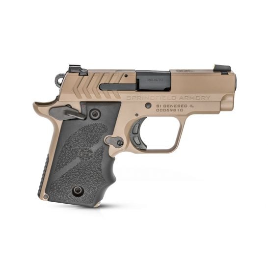 Springfield 911 380ACP 7rd 2.7" Pistol w/ Night Sights, FDE - PG9109F ...