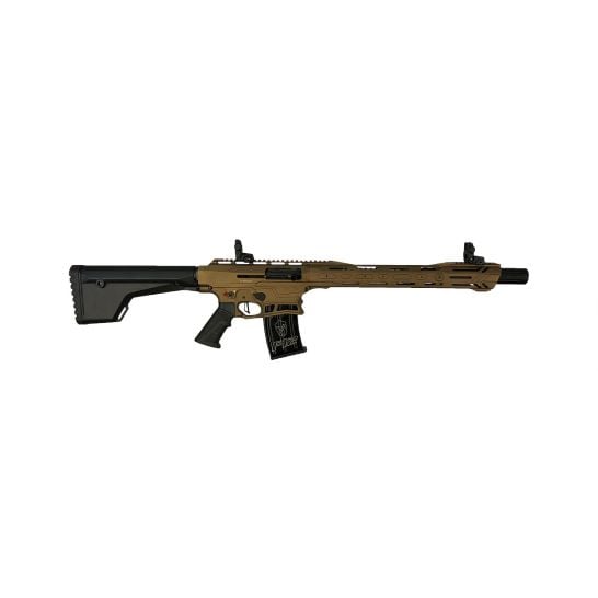 Typhoon Defense F12 Sport AR-Style 12 Gauge Shotgun, Bronze - 12ga ...