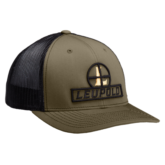 Leupold Reticle Green Loden Trucker Hat - 170585 | Palmetto State Armory
