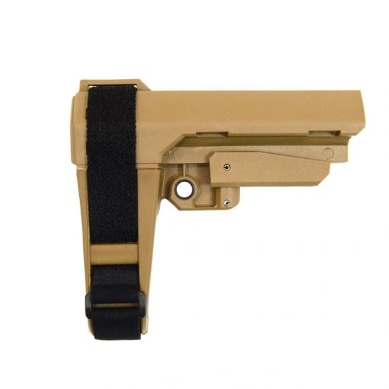 SB Tactical SBA-3 Adjustable Brace, FDE | Palmetto State Armory
