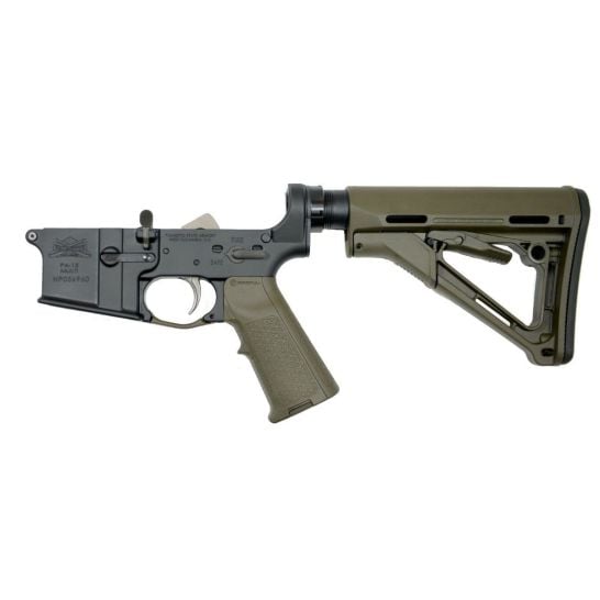 Blem PSA AR-15 Complete CTR MIAD Lower, ODG | Palmetto State Armory