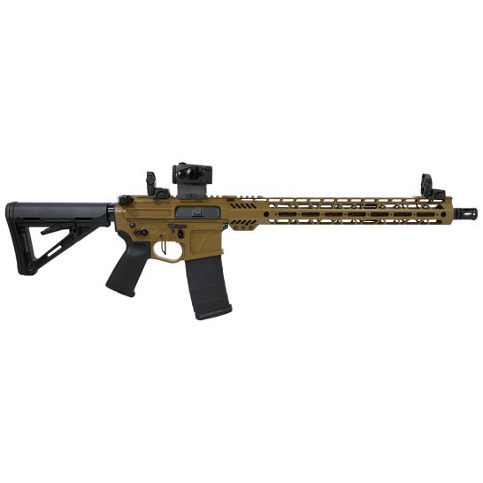 PSA Custom Billet 5.56 NATO 16" Nitride 15" Cross-Cut MLOK Rifle w ...