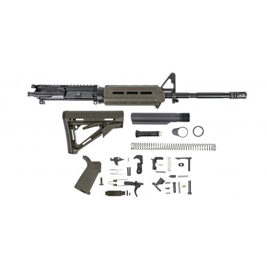 PSA 16" Carbine-Length M4 5.56 NATO 1/7 Nitride MOE CTR Rifle Kit, ODG ...