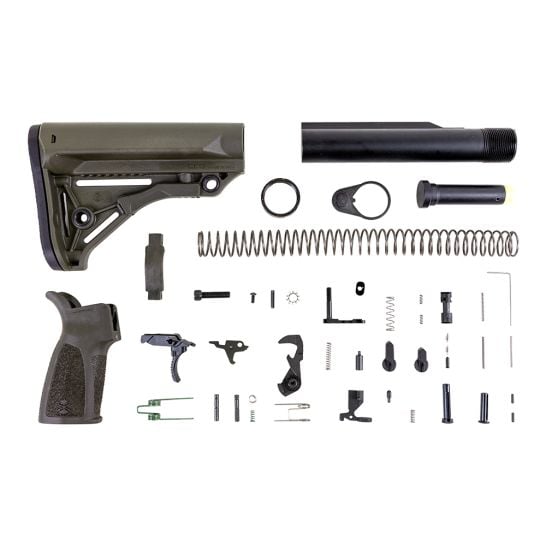 PSA Sabre-15 Lower Build Kit with Sabre Stock and Grip - ODG | Palmetto ...
