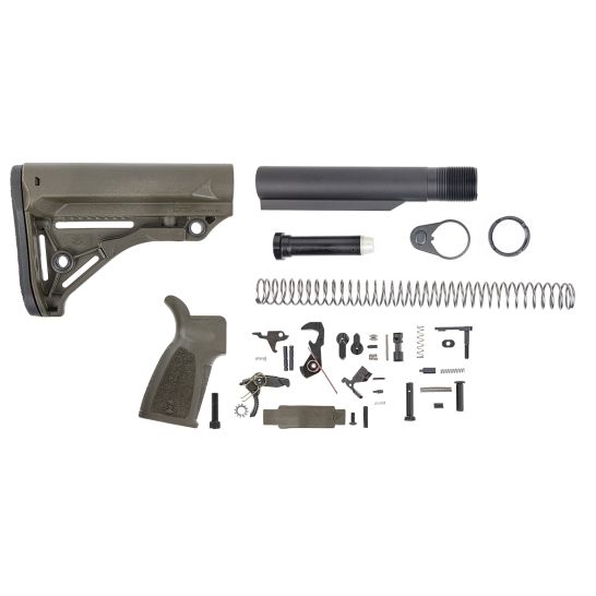 PSA Sabre-15 Lower Build Kit with Sabre Stock and Grip - ODG | Palmetto ...