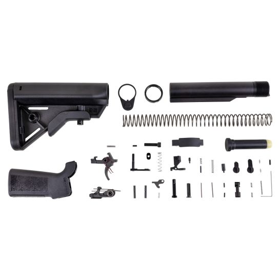 PSA Sabre-15 Lower Build Kit with B5 Bravo Stock and B5 Grip, Black ...