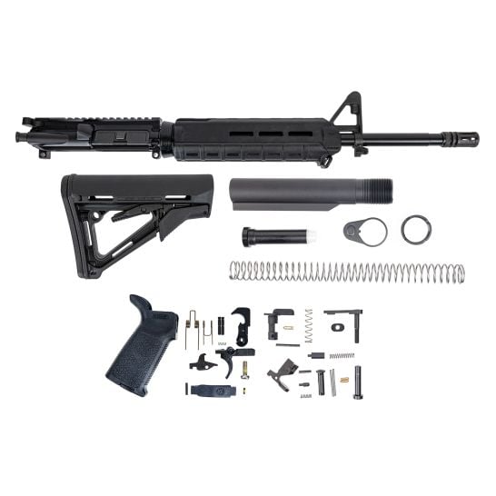 PSA 16" Midlength 5.56 NATO 1:7 Nitride MOE CTR Rifle Kit, Black ...