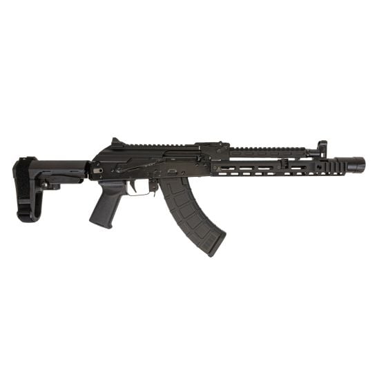 PSA AK-104 SBA3 PISTOL WITH SOVIET ARMS 11.5" BOOSTER CUT RAIL, GAS ...