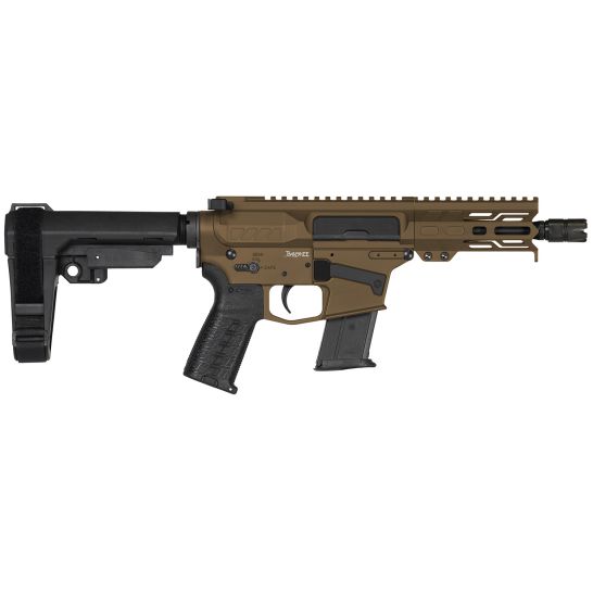 CMMG Banshee Mk57 5.7X28MM Pistol 5" 20rd, Midnight Bronze | Palmetto ...