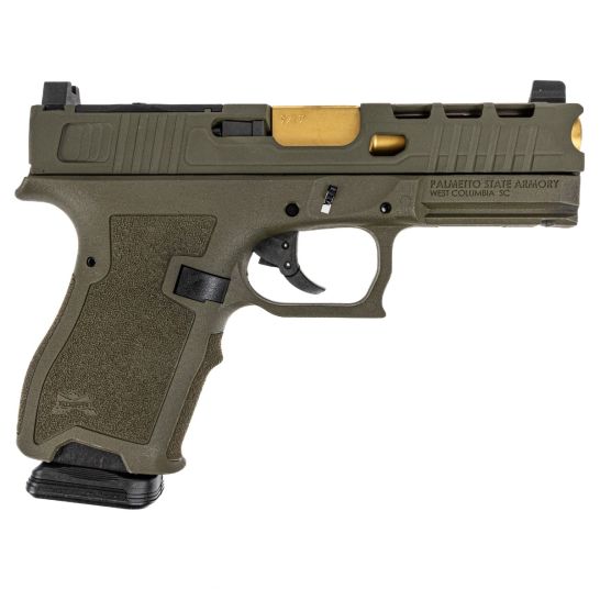PSA Dagger Compact 9mm Pistol With SWR RMR Slide & TiN Non-Threaded ...