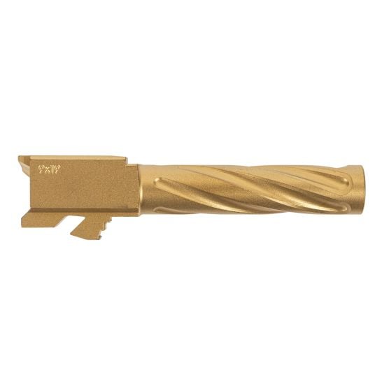 PSA Dagger Non-Threaded Barrel - Spiral Fluted, Gold | Palmetto State ...
