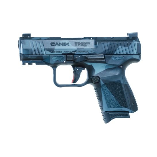 Canik TP9 Elite SC 9mm Pistol 3.6" 12rd, Splinter Camo Blue | Palmetto ...