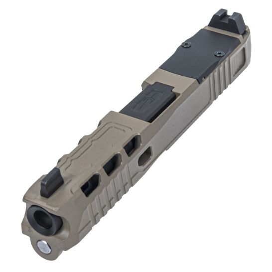PSA Dagger Complete SWR RMR Slide Assembly With Ported Barrel, FDE ...