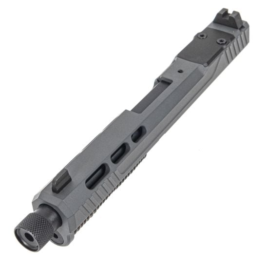 PSA 5.7 Rock Complete RK1 Optics Ready Slide With Threaded Barrel, Gray | Palmetto State Armory