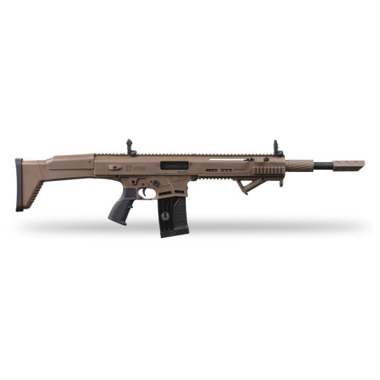Panzer SCRXII SCAR 12ga Tactical Semi-Auto Shotgun, FDE | Palmetto ...