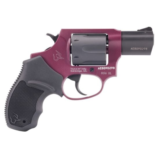 Taurus 856 UL .38sp 2" 6rd Revolver, Black Cherry / Black - 2 ...