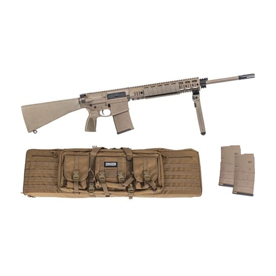 PSA Sabre AR-10 Rifle Forged 20" 6.5 Creedmoor w/ 12.5" Quad Rail, A1 ...