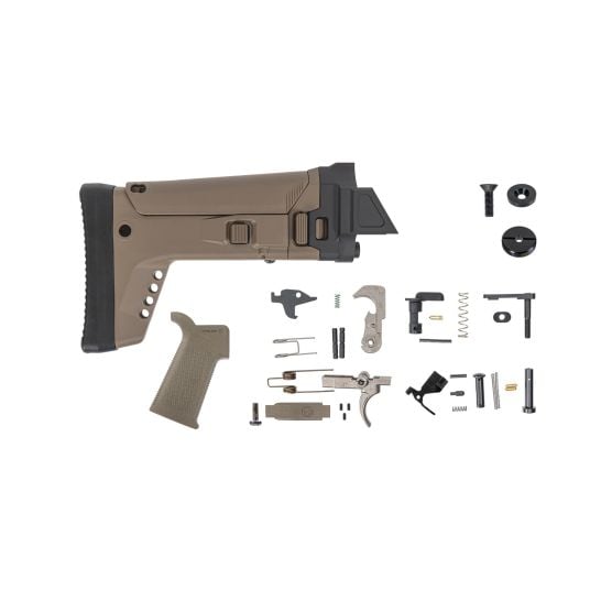PSA JAKL Rifle Lower Build Kit MOE SL EPT F5 Stock, FDE | Palmetto ...