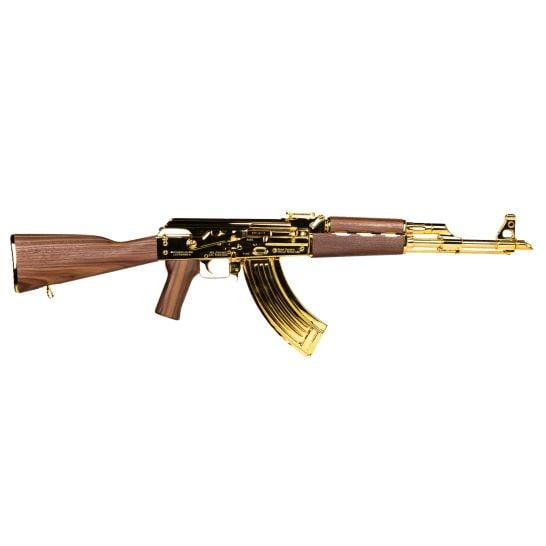 Zastava Arms USA ZPAPM70 7.62x39mm 16.3" 30rd AK Rifle, Gold/Walnut ...