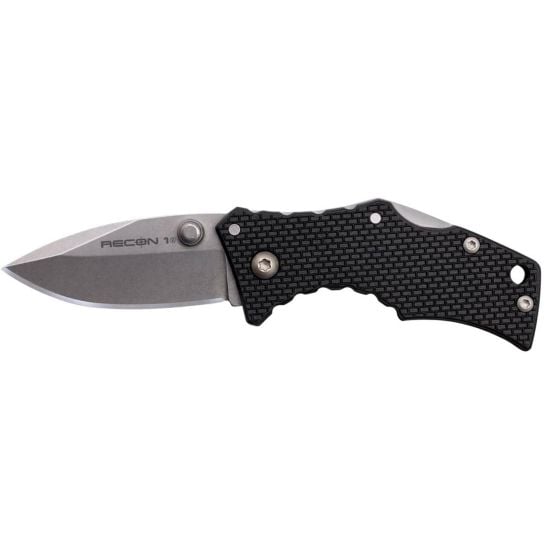 Cold Steel Recon 1 Micro Folding Knife, Black - CS7DS | Palmetto State ...