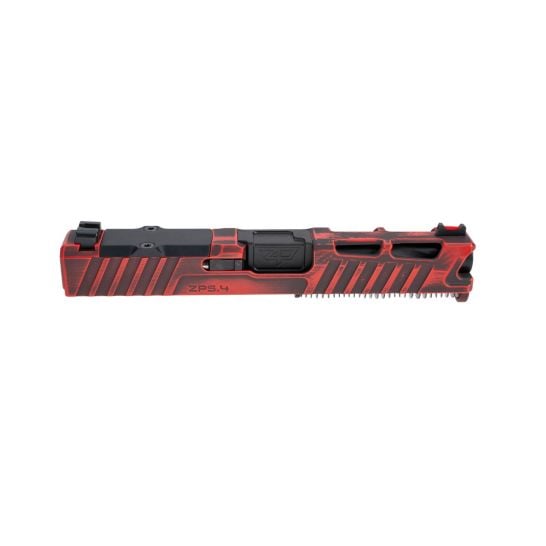 Zaffiri Precision ZPS.4 Complete Upper for Glock 19 Gen3, USMC Red ...