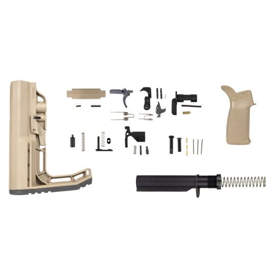 PSA MFT Minimalist Lower Build Kit, FDE | Palmetto State Armory