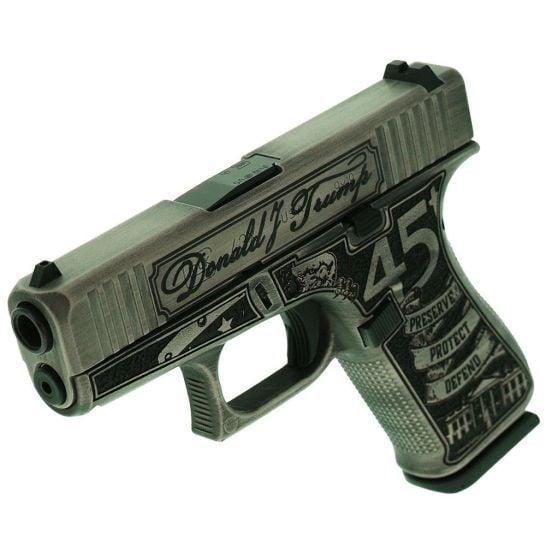 Glock 43X Trump 2024 9mm 3.4" 10rd Pistol - UX4350201T24 | Palmetto ...
