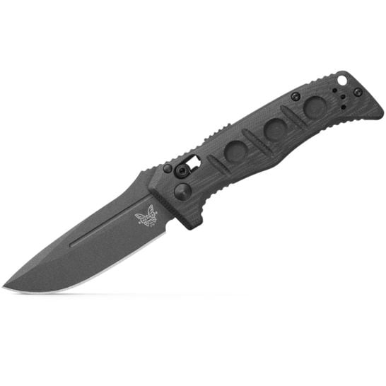 Benchmade Sibert Mini Auto Adamas Folding Knife, Black - GY- 2730GY-1 ...
