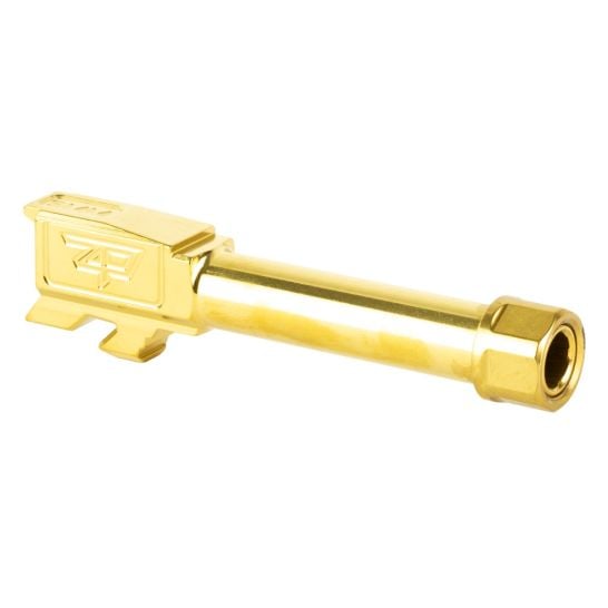 Zaffiri Precision Glock 43 Threaded Barrel, Gold - ZP.43BTG | Palmetto ...