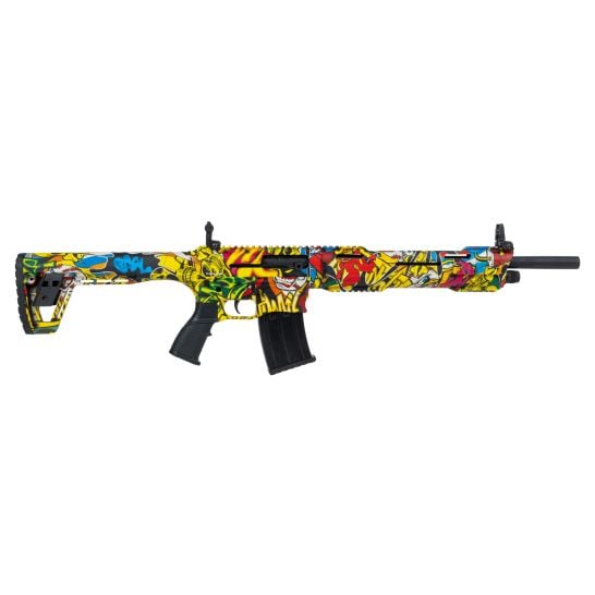 Tokarev AR Style 12 Gauge 18.5" 5rd Shotgun, Urban Camo/Graffiti ...