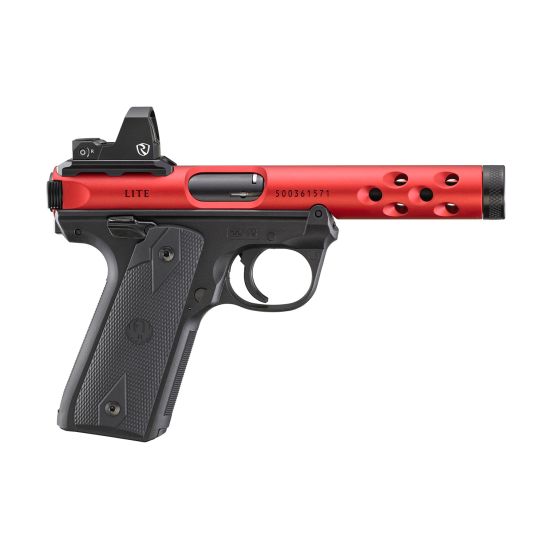 Ruger MKIV 22/45 Lite .22LR 4.4" 10rd Pistol w/ Riton Red Dot, Red ...